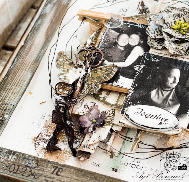 .: Retro rama pełna wspomnień / Retro frame full of memories