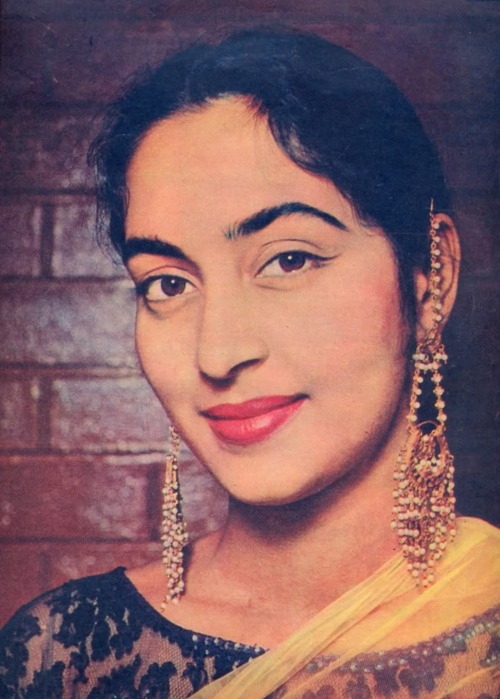 Hindi Movie Actress Nutan - Various Photographs 1950-60's - Old Indian ...