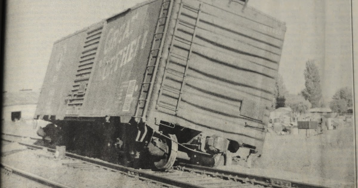 Big Bend Railroad History: Runaway Boxcar Derails