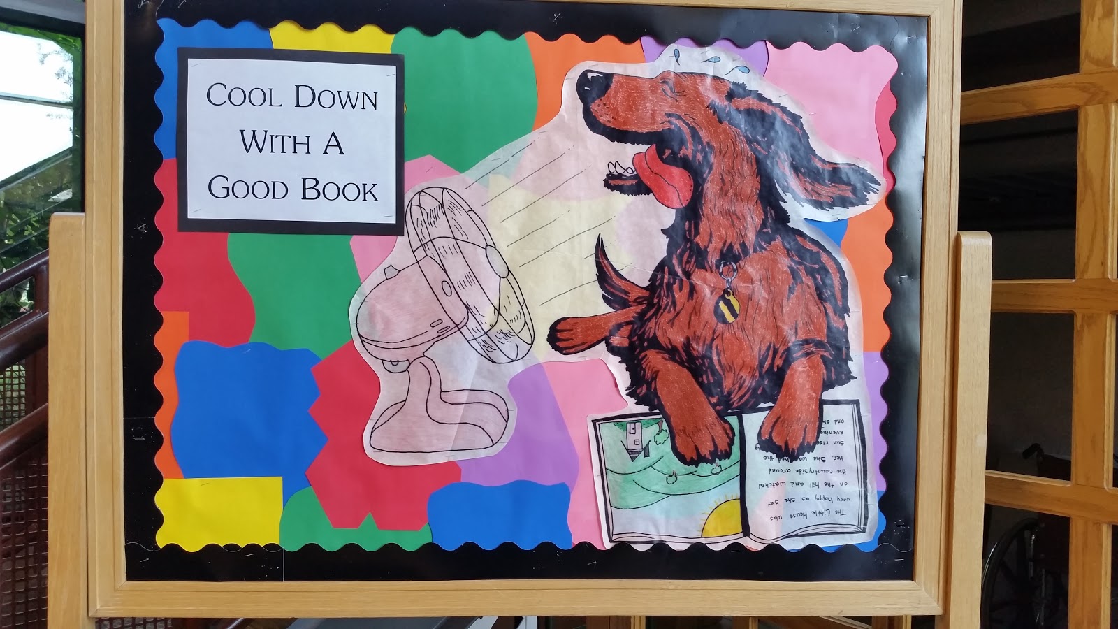 Display Lit: Cool down with a good book