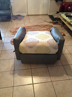 Scout & Bradley's Human: Reupholstered and Redesigned Recliner