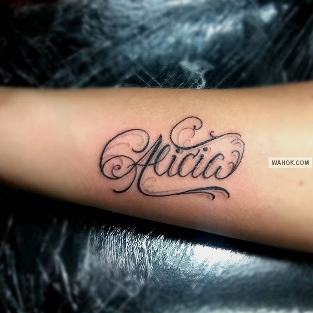 17+ Tatto Tulisan, Yang Nyaman!