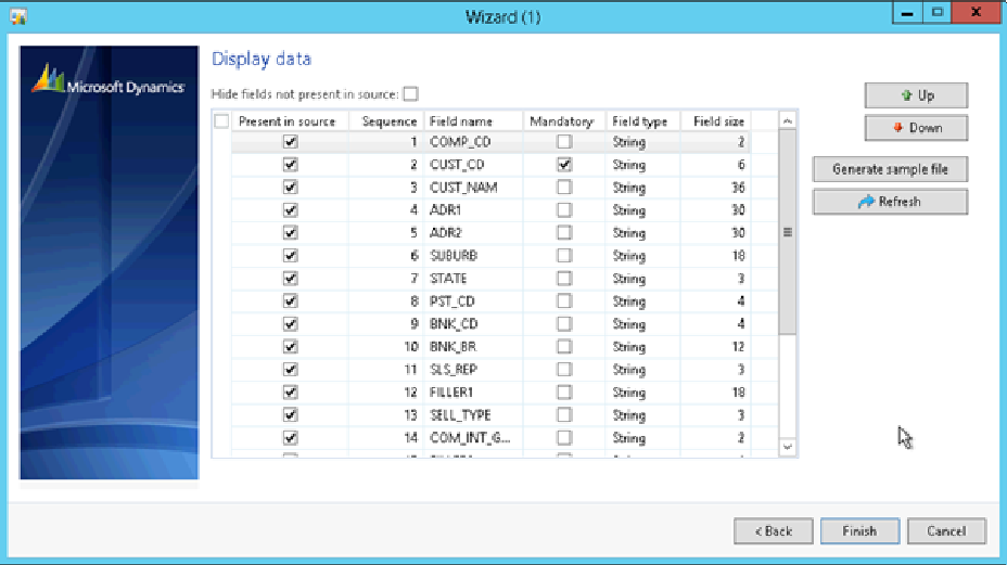 Vat Dynamics Ax Dmf Data Load Using Fixed Field Length Files Ax 2012