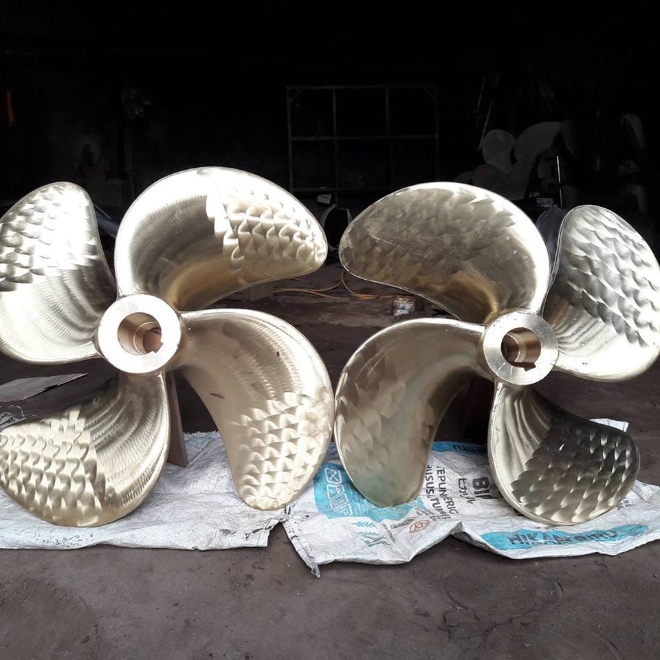 PENGECORAN LOGAM: Pengecoran Logam Propeller Kapal Kuningan , Bronze ...