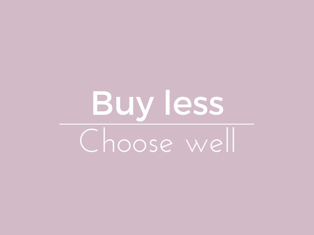 ÚTON A MINIMALIZMUS FELÉ - BUY LESS, CHOOSE WELL - INSPIRÁL-LAK