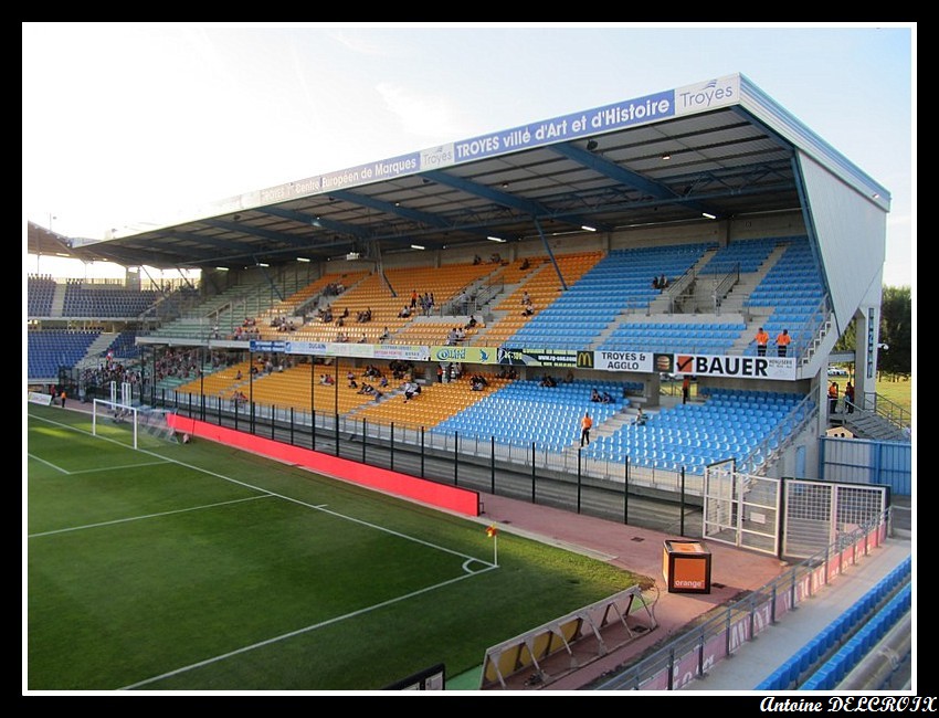 Tour des stades de France et d'Europe: Stade de l'Aube (Troyes, France)