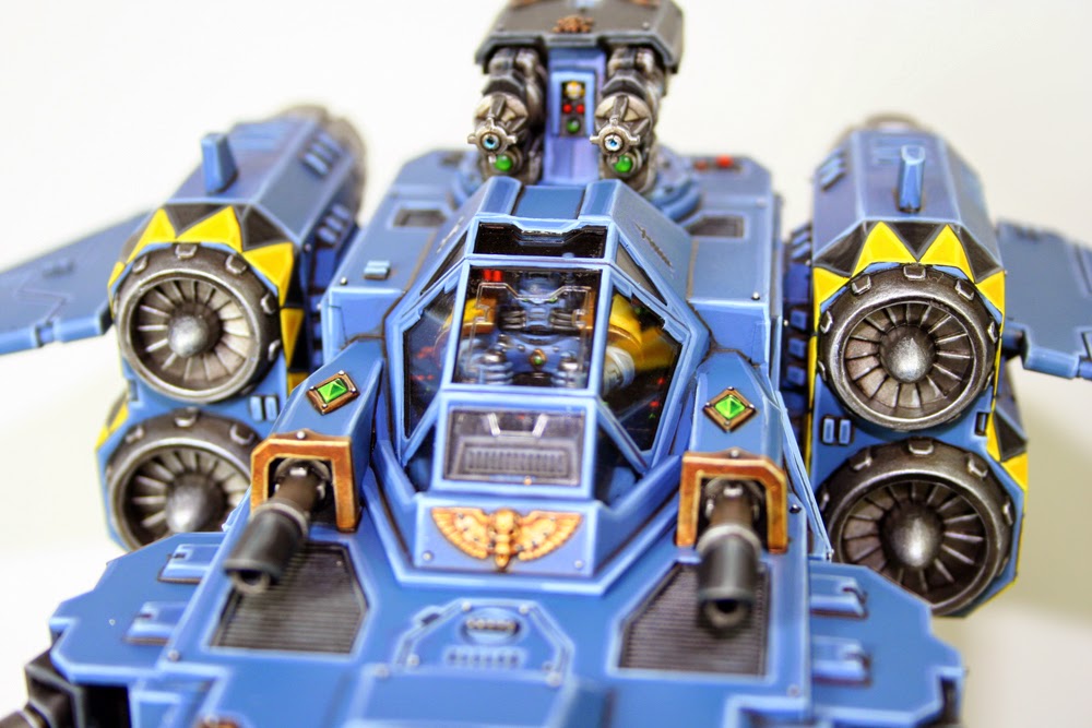 Matt Sterbenz Miniature Painting: Two Stormwolf ships and a Stormfang ...
