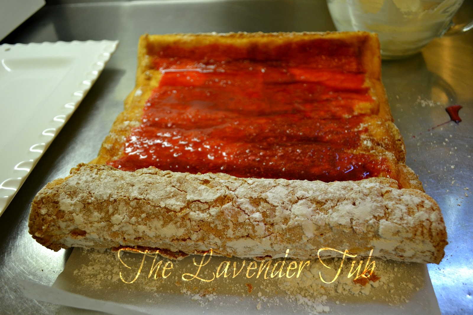 The Lavender Tub: Luscious Lemon Angel Roll