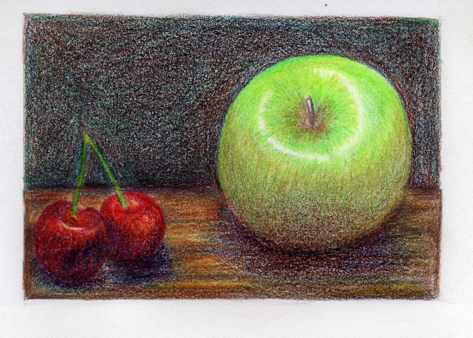 EL DOMINIO DEL DIBUJO: Dibujo del natural con lápiz de color. 1º ...