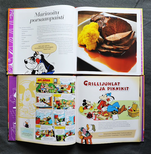 Disney Comics Randomness: Finnish cookbooks