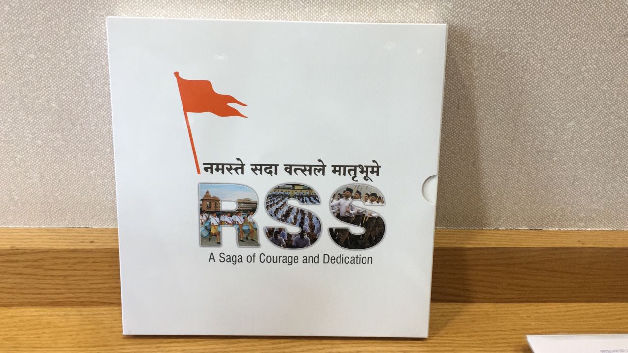'Coffee Table Book' on RSS released at Nagpur