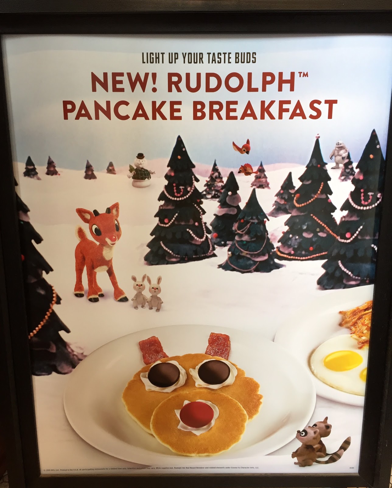 Rudolph Pancake Breakfast From Denny's / デニーズのルドルフ パンケーキ ブレックファスト ~ I'm ...