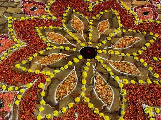 Top 9 South Indian Rangoli Designs ~ Total Stylish