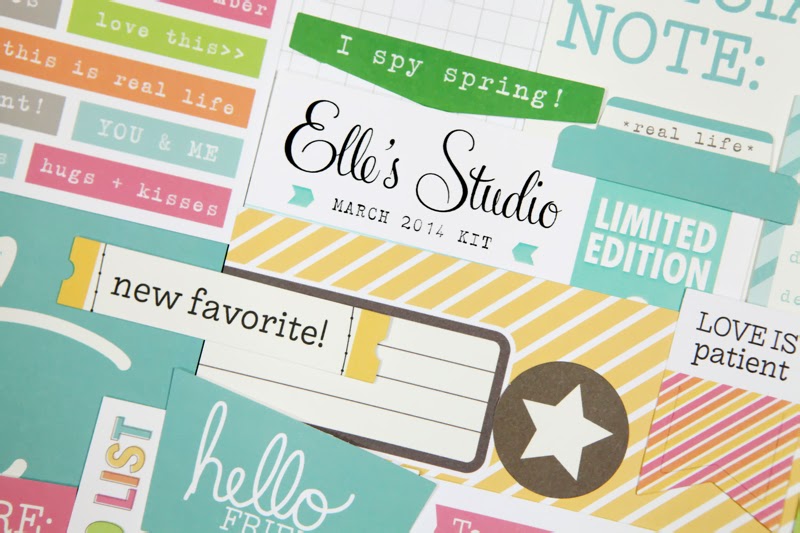 Megan Klauer Design: March Tag Kit :: Elle's Studio