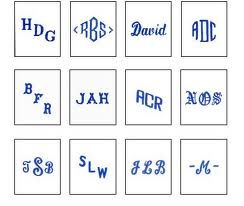 The House of Riley: Monogram Placement - What's correct?