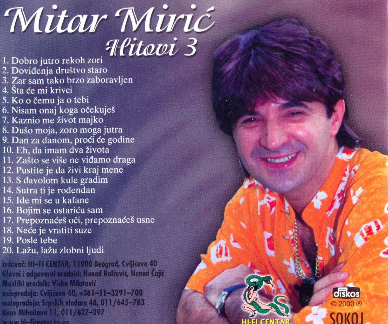 Magaza-Diskografije: Mitar Miric (1975-2016) - Diskografija