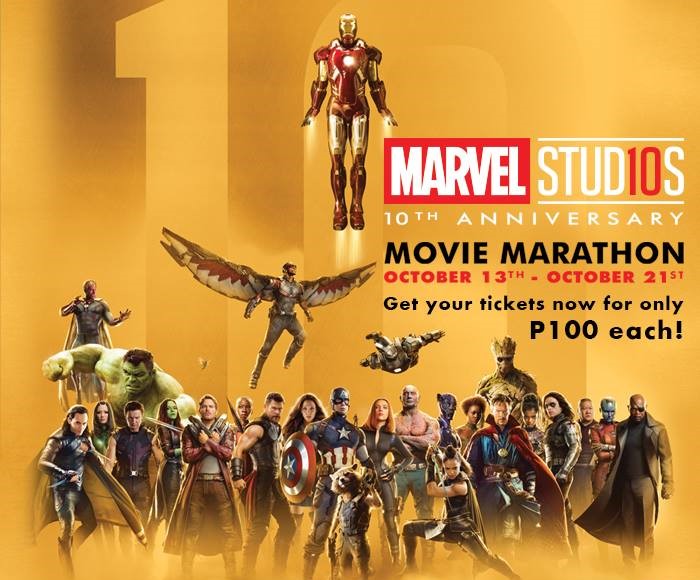 Manila Shopper: Marvel Mega Movie Marathon Promo: Oct 2018