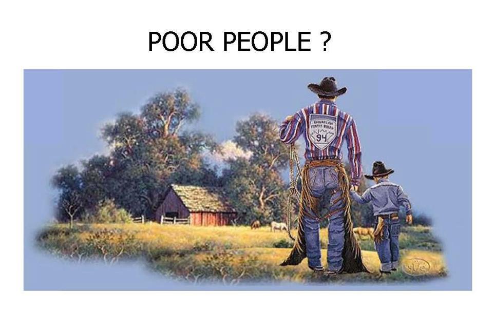 The Circus "NO SPIN ZONE": Poor People?