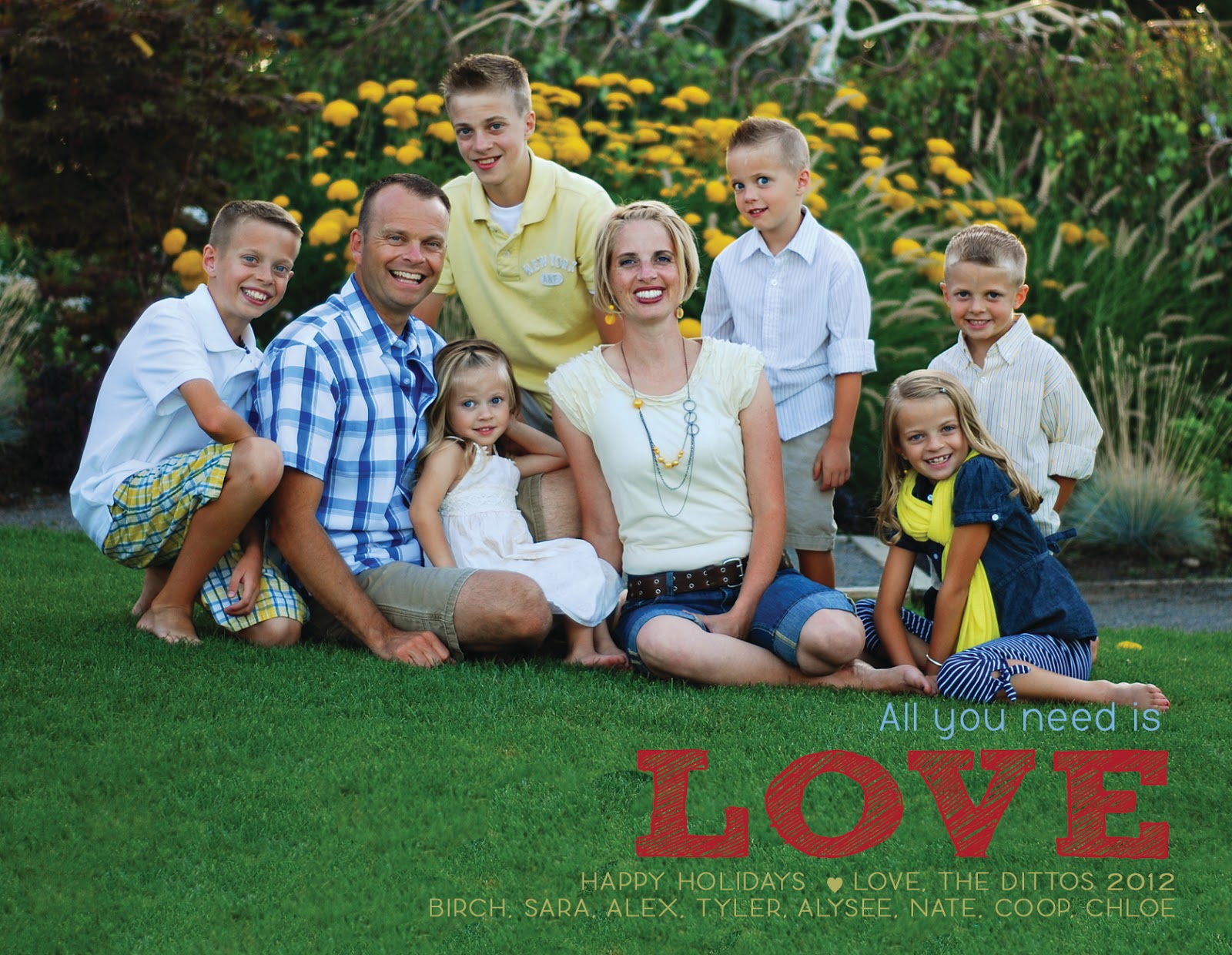 The Ditto Family: From our house to yours