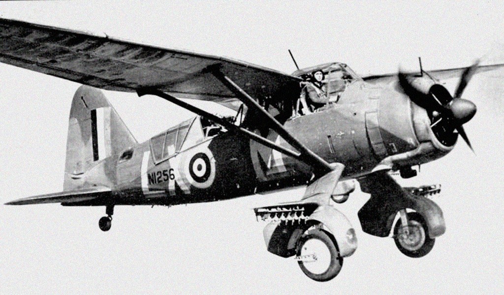 AVIÕES MILITARES: Westland Lysander