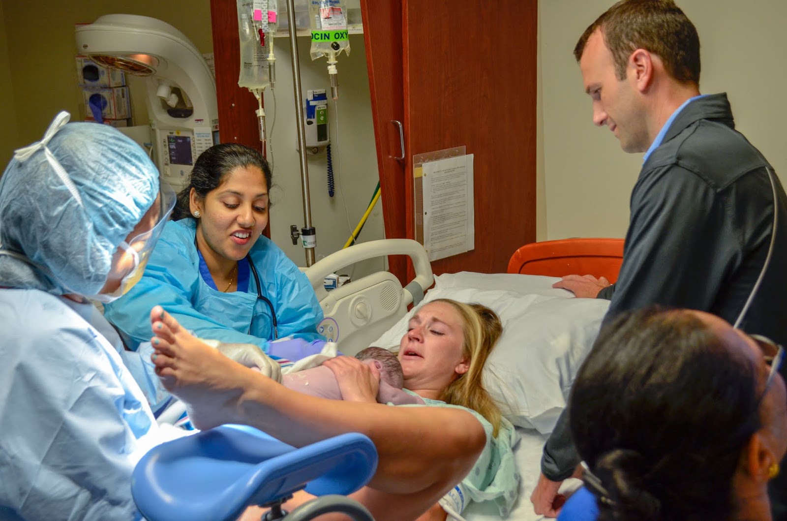 Brody's Birth Story - Amy's Balancing Act