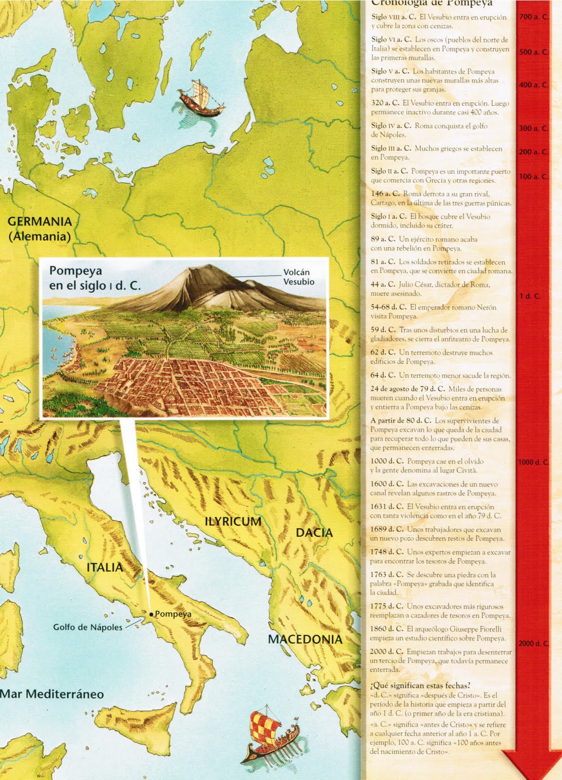 LOS CLÁSICOS DEL FEIJOO: LA ERUPCIÓN DEL VESUBIO: POMPEYA