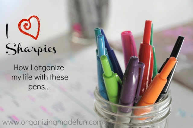 How sharpies help me organize! | Organizing Made Fun: How sharpies help ...