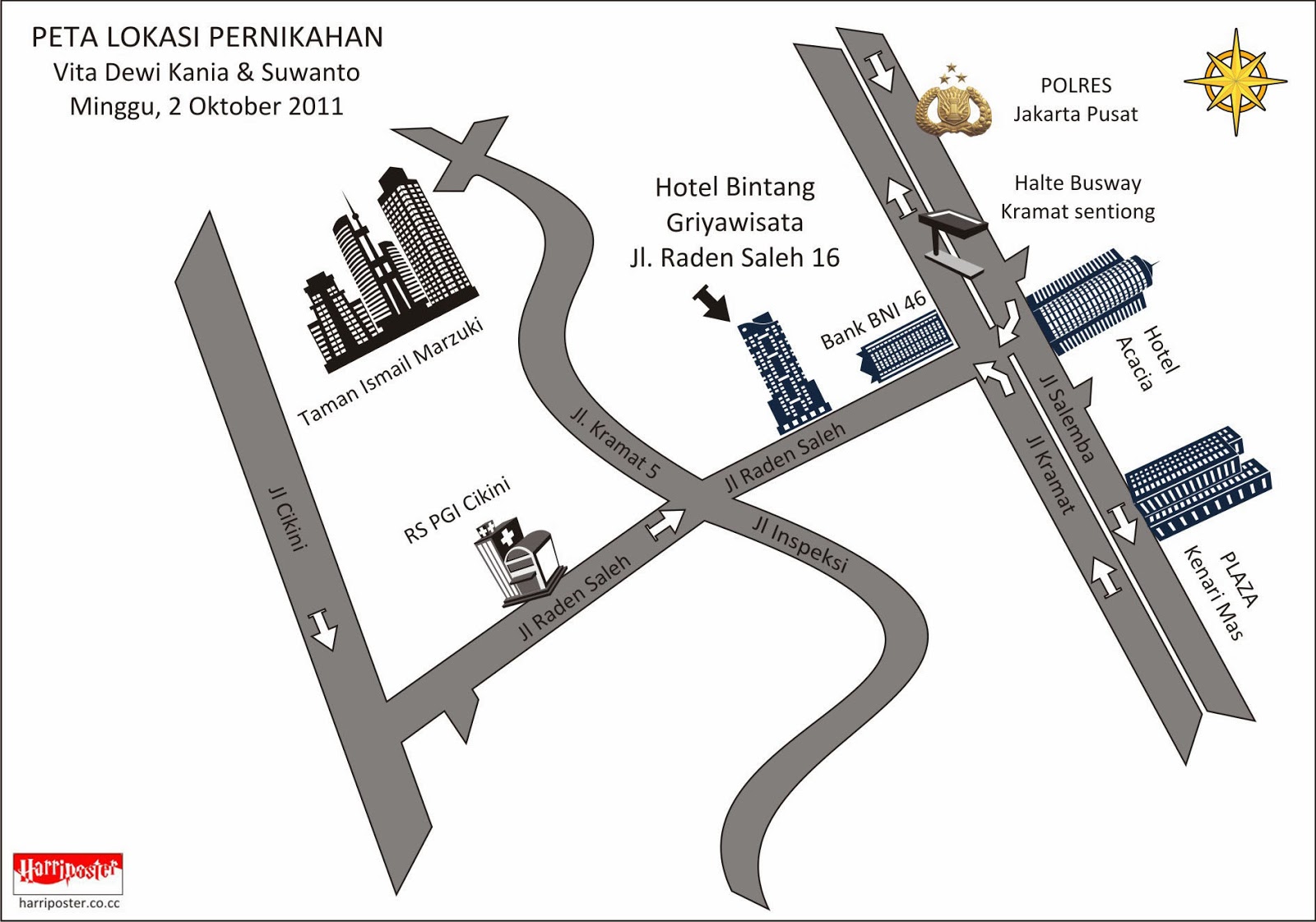 harri poster: DENAH LOKASI ACARA