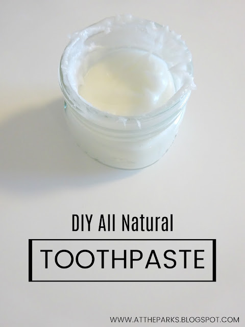 DIY ALL NATURAL TOOTHPASTE