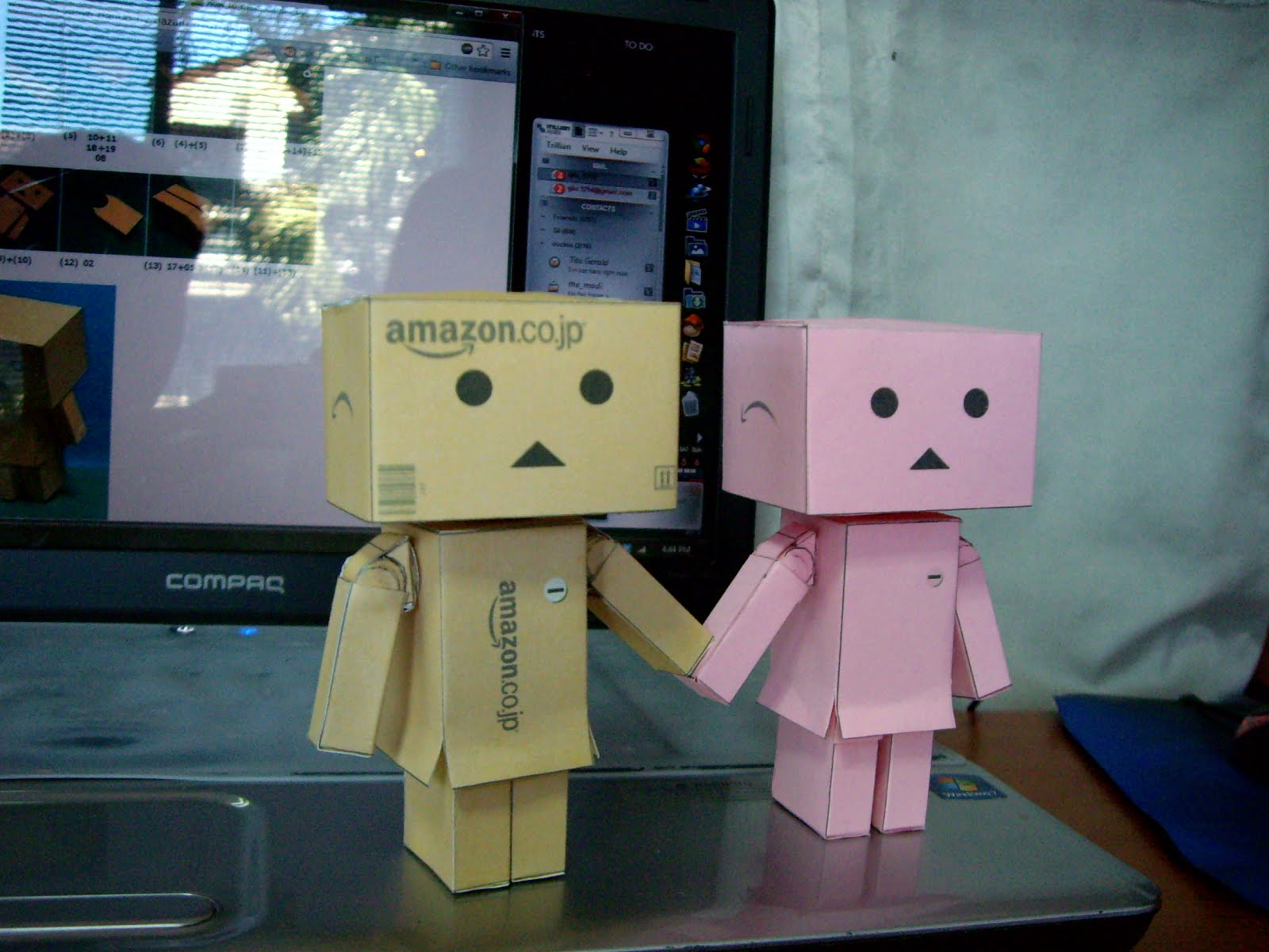Gunpla, plamo, and other hobbies: 001: Papercraft Danbo