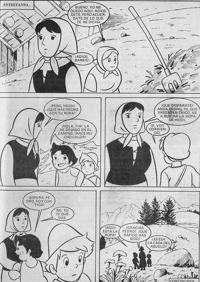 Colección: Heidi, el comic (1)