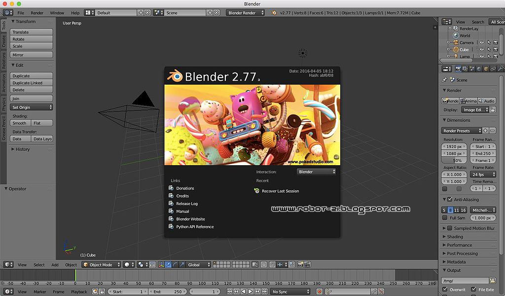 Download Aplikasi Blender Full ~ SUPADOS HAPE