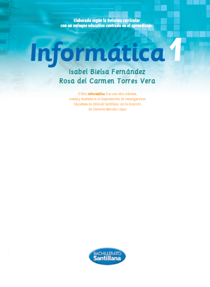 LIBRO INFORMATICA 1 SANTILLANA - INTERCAMBIOS INFORMATICOS