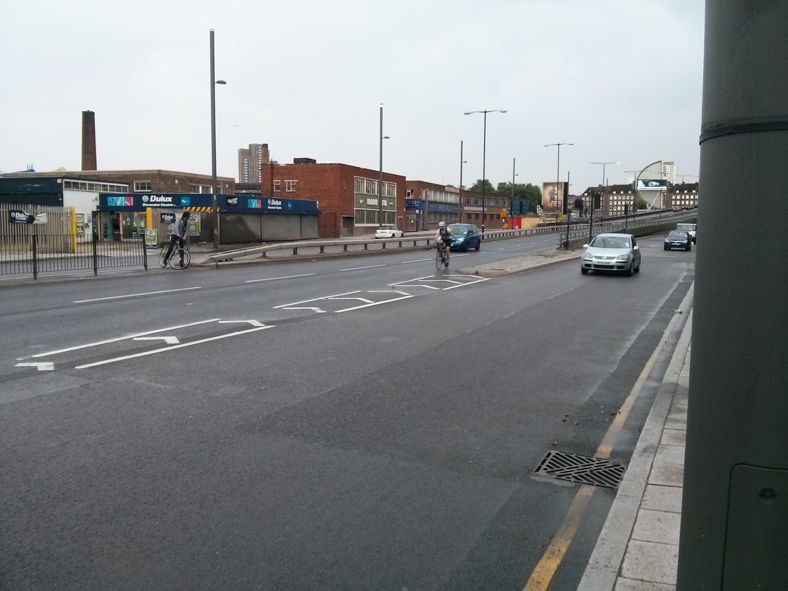 Hackney cyclist: Bow roundabout Cycle Superhighway 2 update