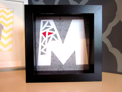 House Stuff Works: DIY Monogram Art