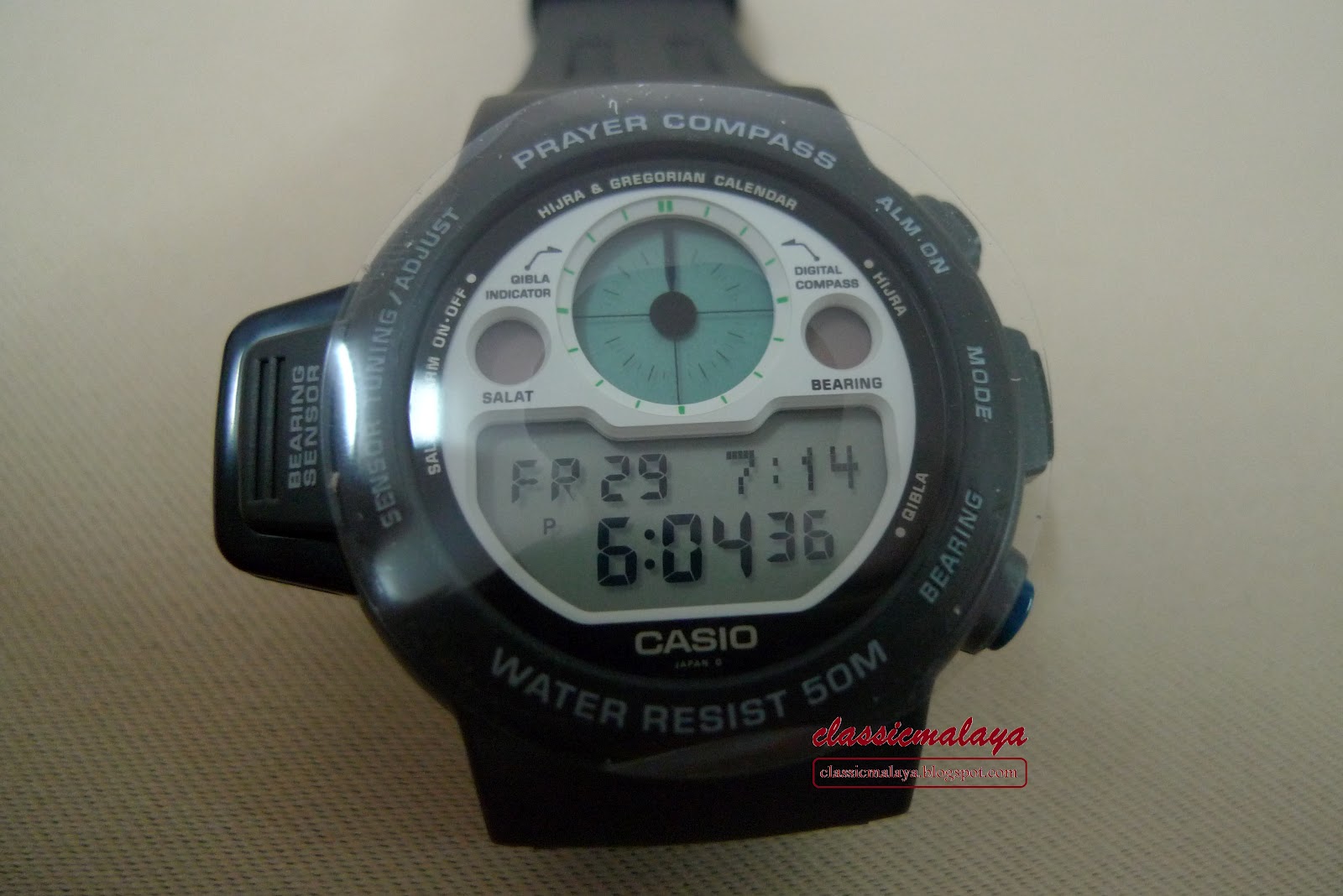 classicmalaya: 204. Casio Prayer Compass CPW-310 (SOLD)