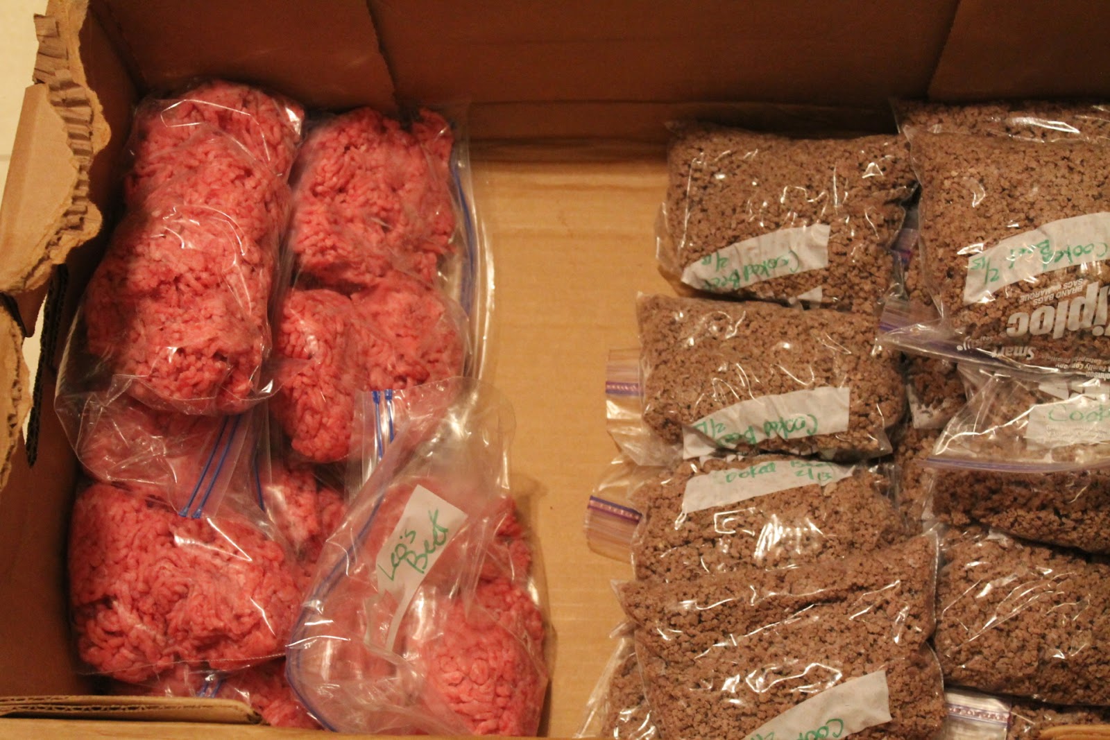 Mom's Frugal: Score!- 100lbs of Meat!
