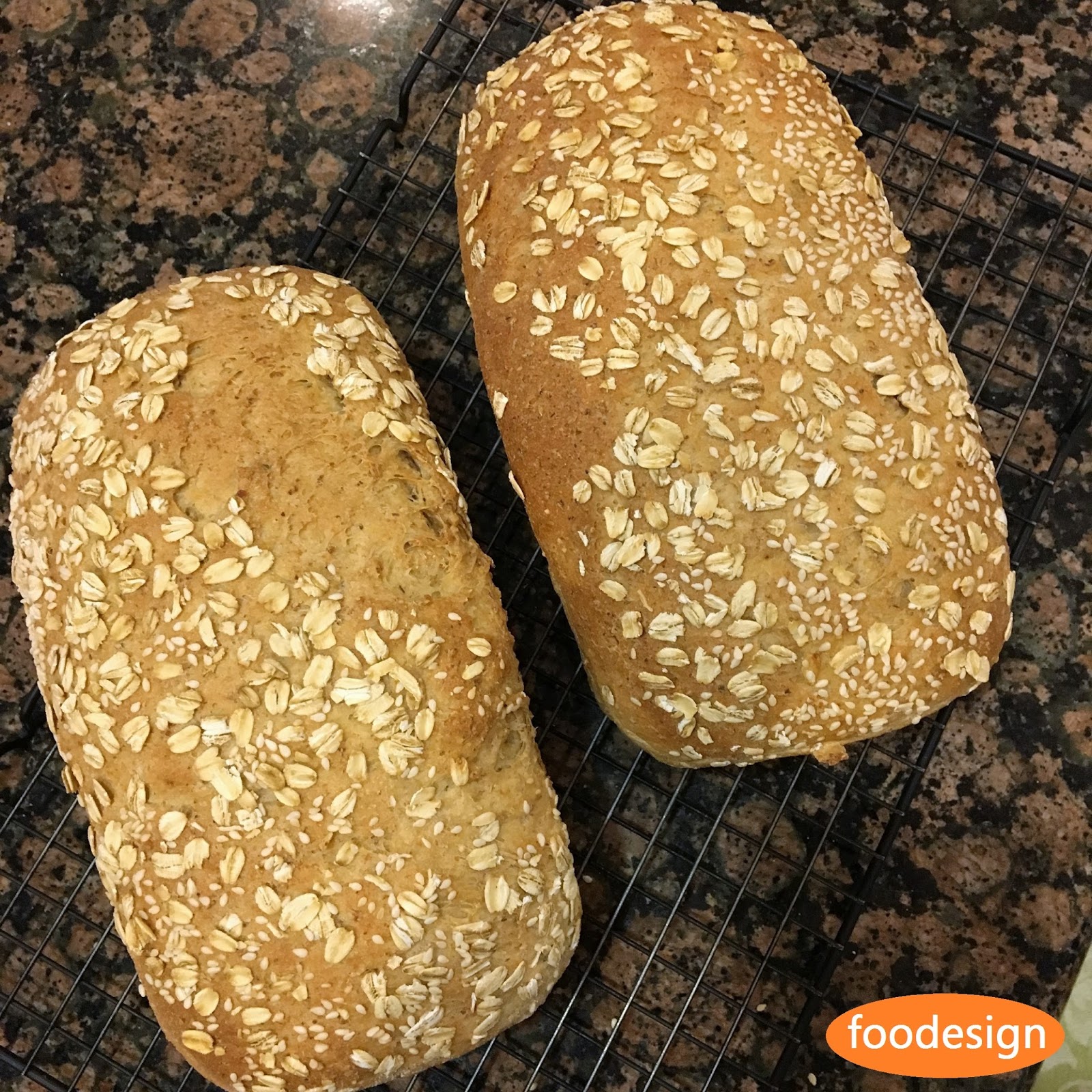 foodesign: wholesome 10-grain bread