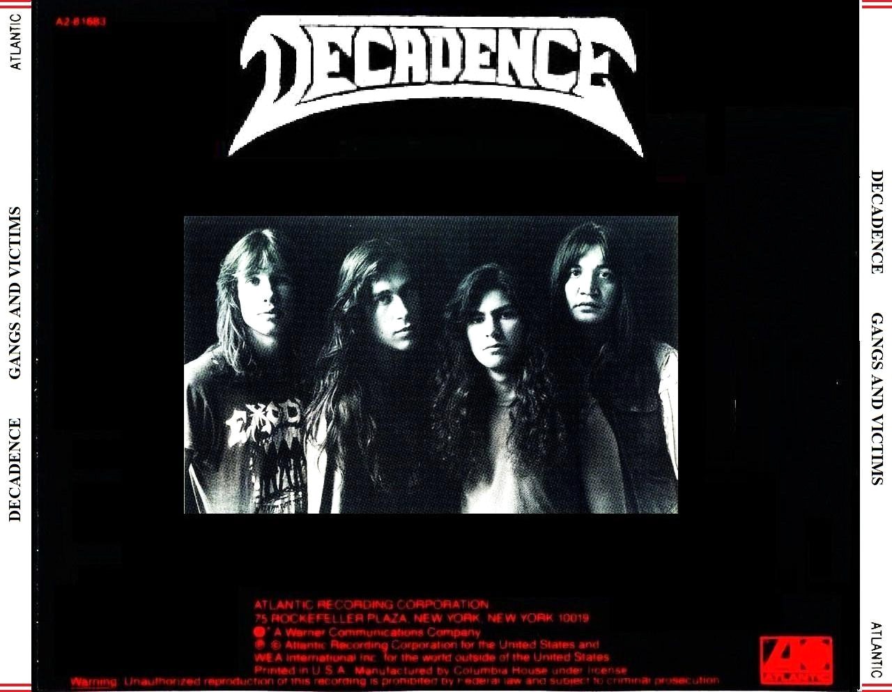 EL MUNDO THRASH EN LOS 80S: DECADENCE