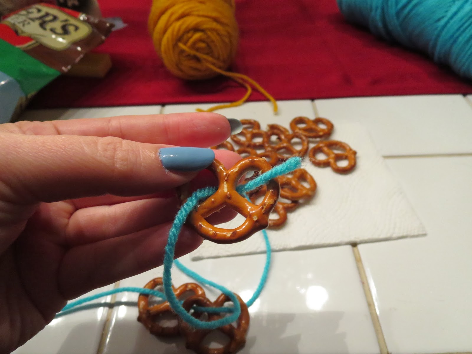 DIY Pretzel Necklaces ~ SugarSkull Industries
