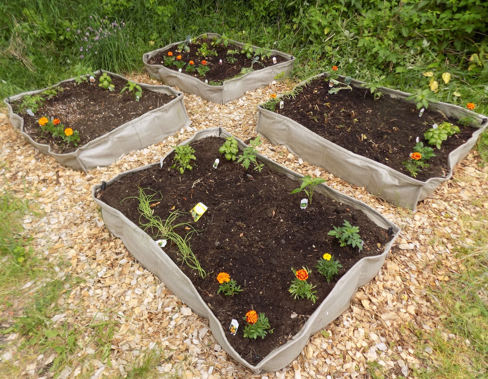 Harvest Moon by Hand: Garden-in-a-Box - Planting the Gardens