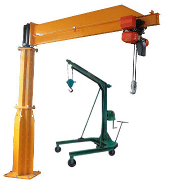 Manual Jib Crane for Handling Heavy Material - Venus Engineers - Crane ...