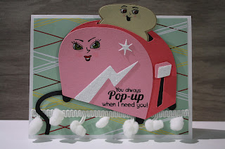 redheaded crafter: Toaster Valentine Card