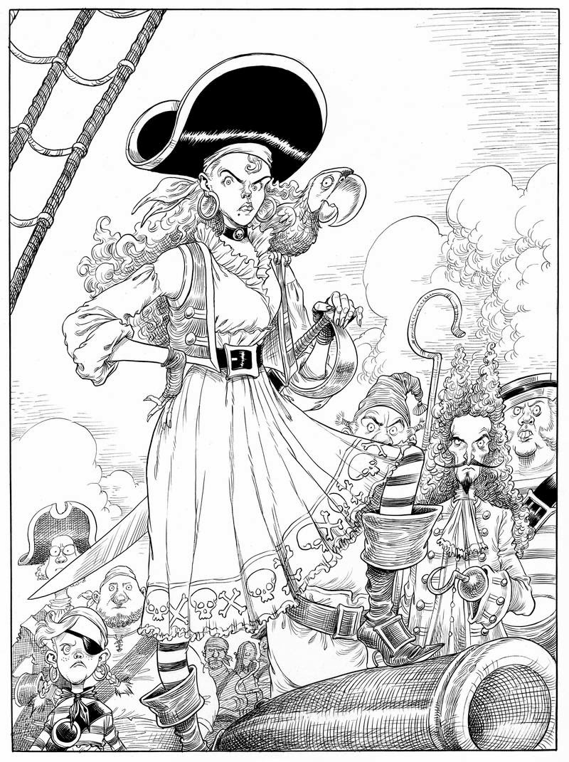 Middle Grade Strikes Back: MGSB Sketchbook: Spotlight on Chris Riddell