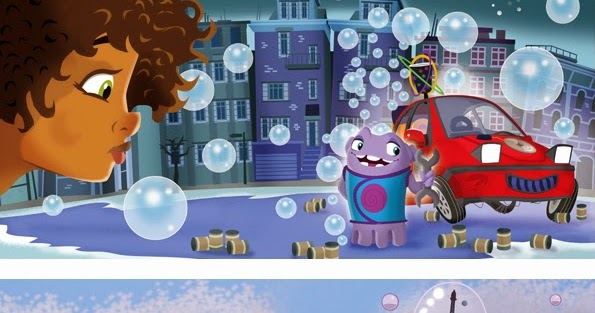 Book Illustrations for Dreamworks "Home"