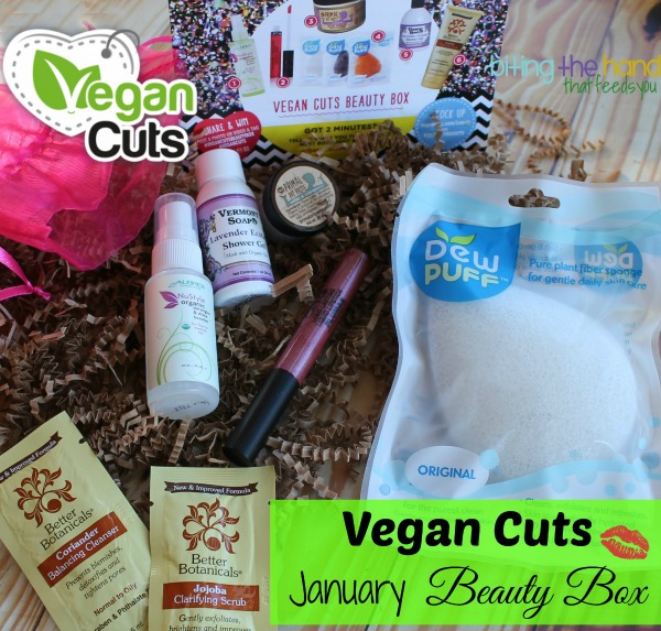 Biting The Hand That Feeds You: Vegan Cuts Snack Box - January 2014