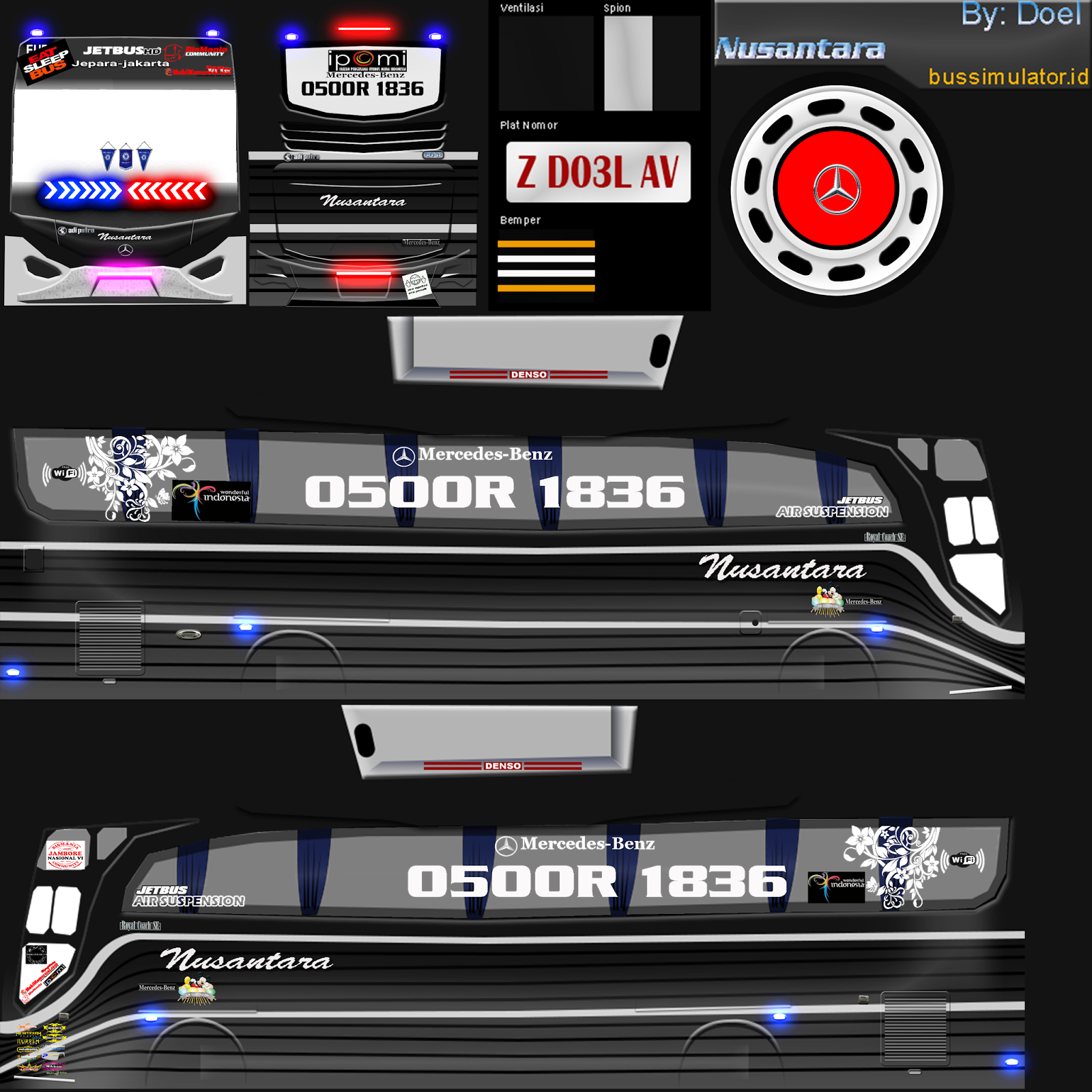 10 Livery Bussid HD dan SHD Keren Terbaru 10 Livery Bussid HD dan SHD Keren Terbaru