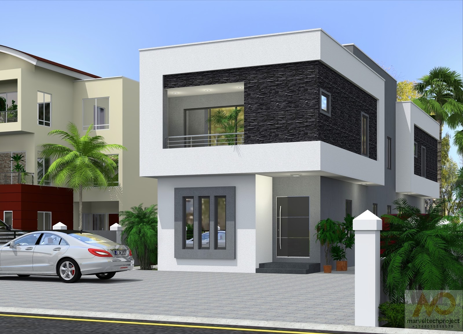 4 BEDROOM CONTEMPORARY DETACHED DUPLEX | Marveltechproject