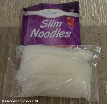 Diets and Calories: Eat Water Low Calorie Slim Noodles, Pasta, Rice Review