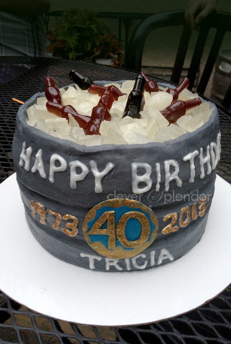 clever splendor: keg cake